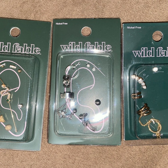 wild fable | Jewelry | New 3 Sets Of Target Wild Fable Earrings And ...